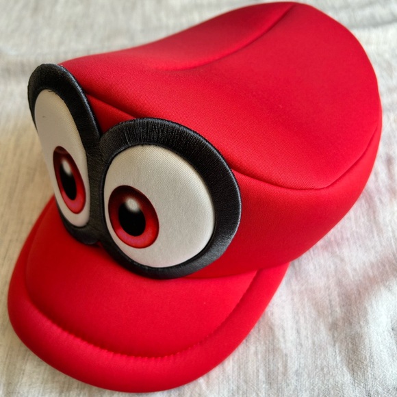 Nintendo | Costumes | Nintendo Super Mario Odyssey Red Cap | Poshmark
